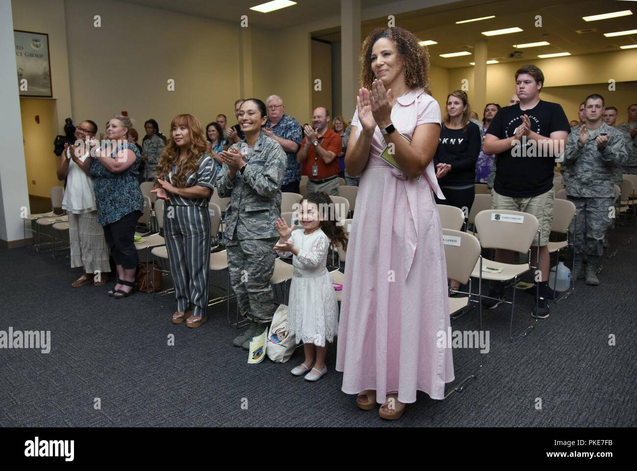 Keesler personnel, families and friends attend the 338th Training ...
