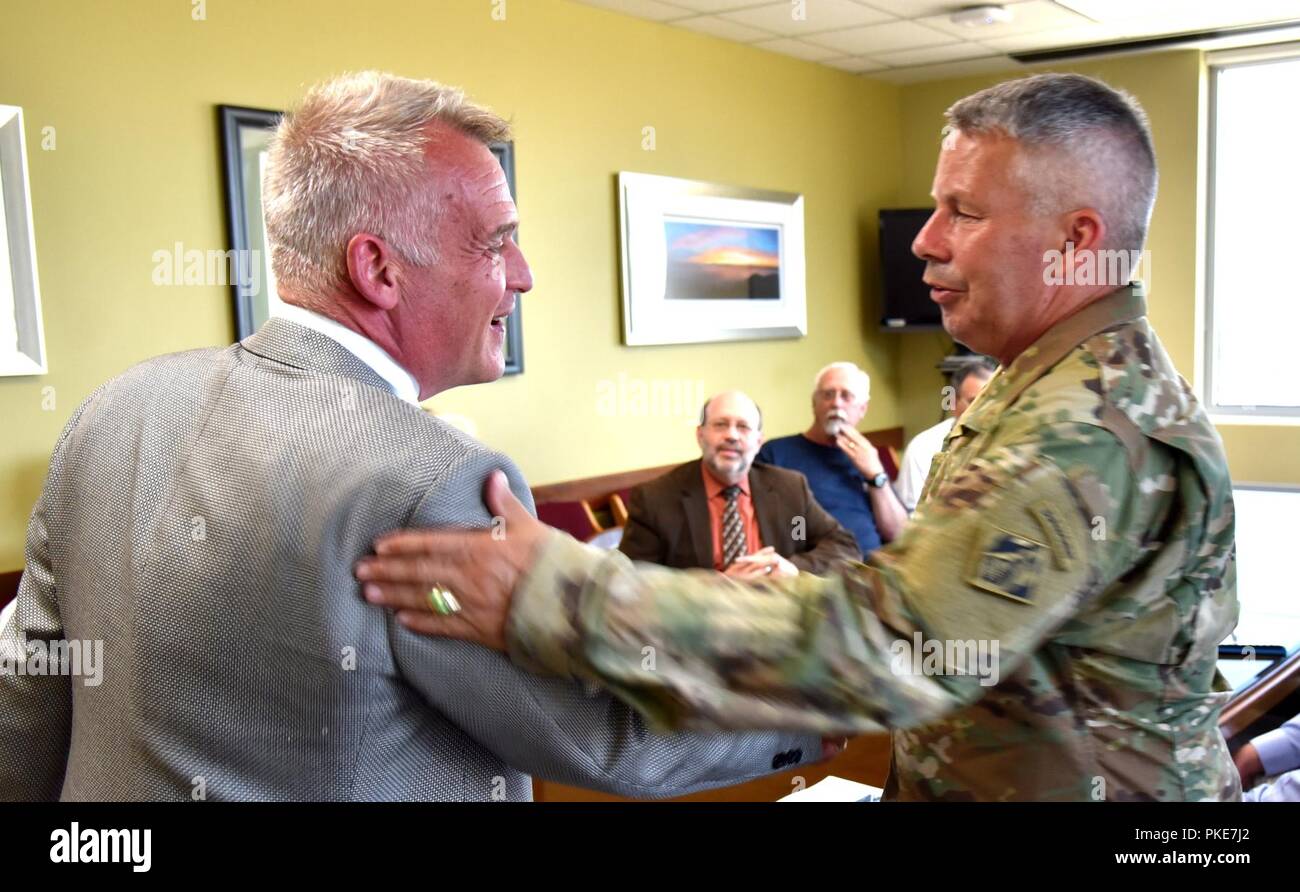 Lt. Gen. Todd Semonite, USACE Commanding General, visited parts of the ...
