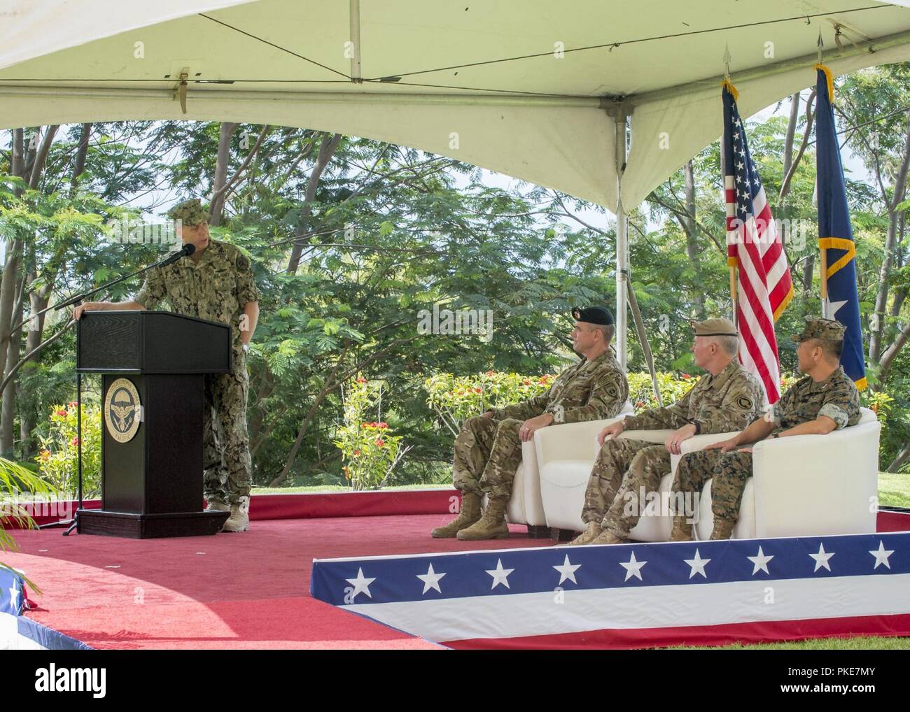 CAMP H.M. SMITH, Hawaii (July 27, 2018) - Navy Adm. Phil S. Davidson ...