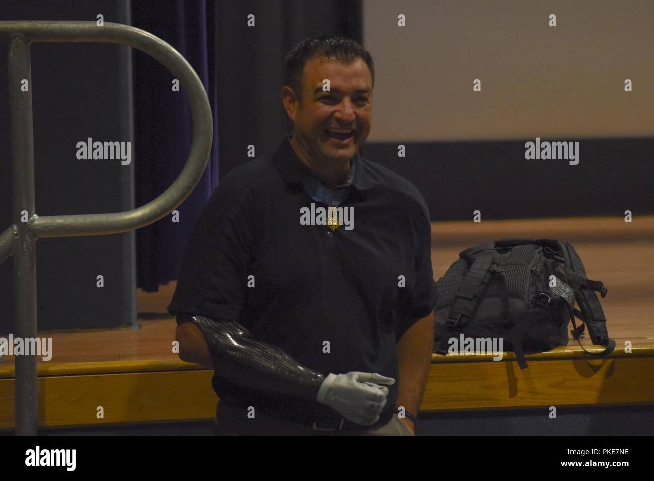 Retired U.S. Army Master Sgt. Leroy Petry, a Medal of Honor recipient ...