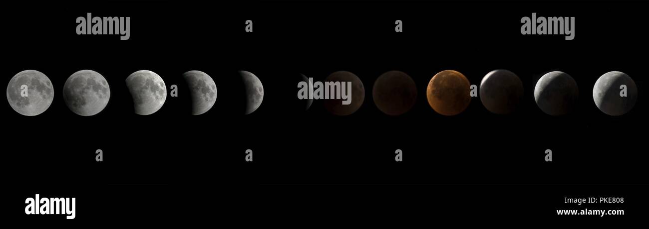 Total lunar eclipse photos hi-res stock photography and images - Alamy