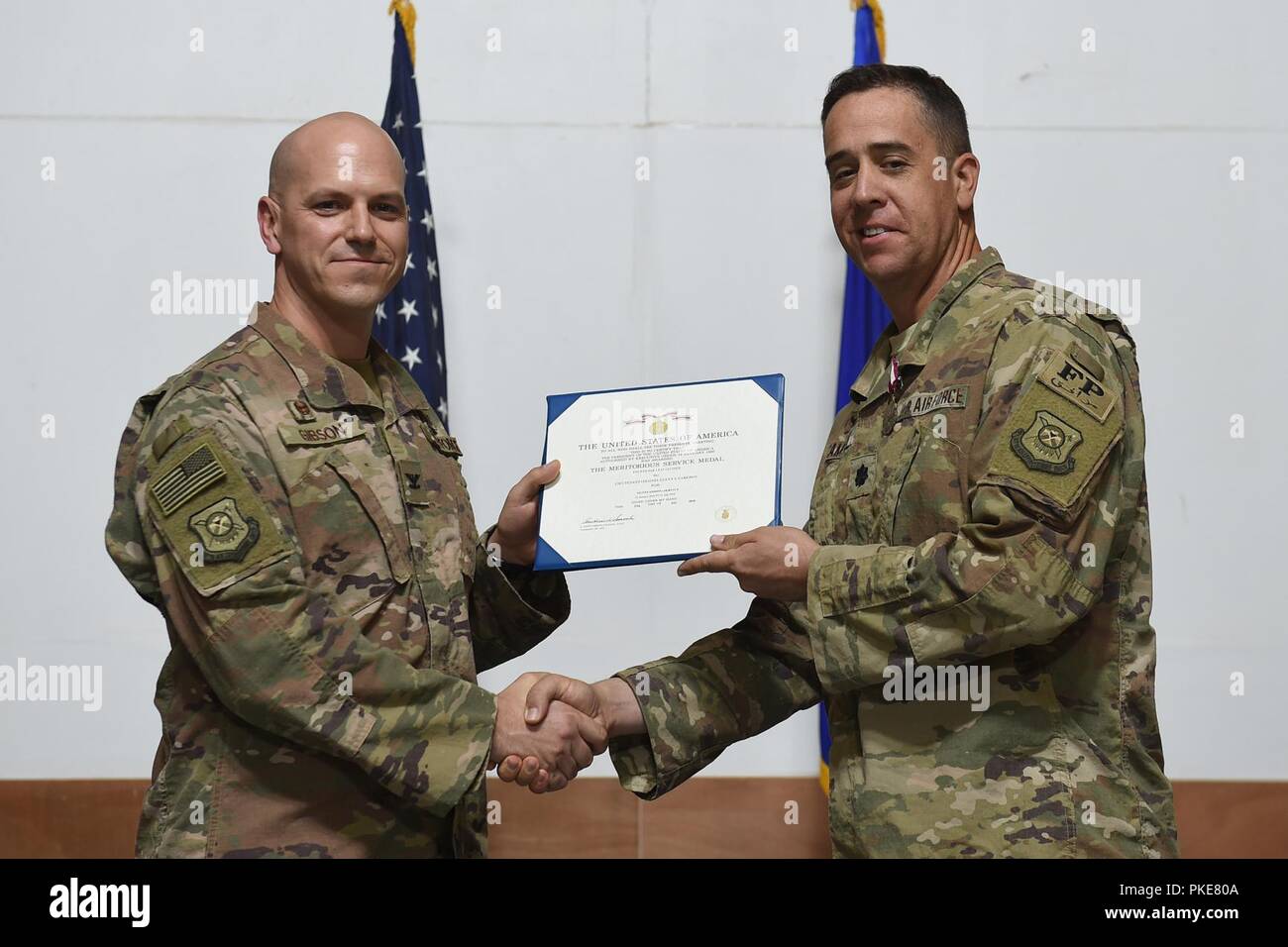 Col. Scott Gibson, 407th Air Expeditionary Group commander and ...