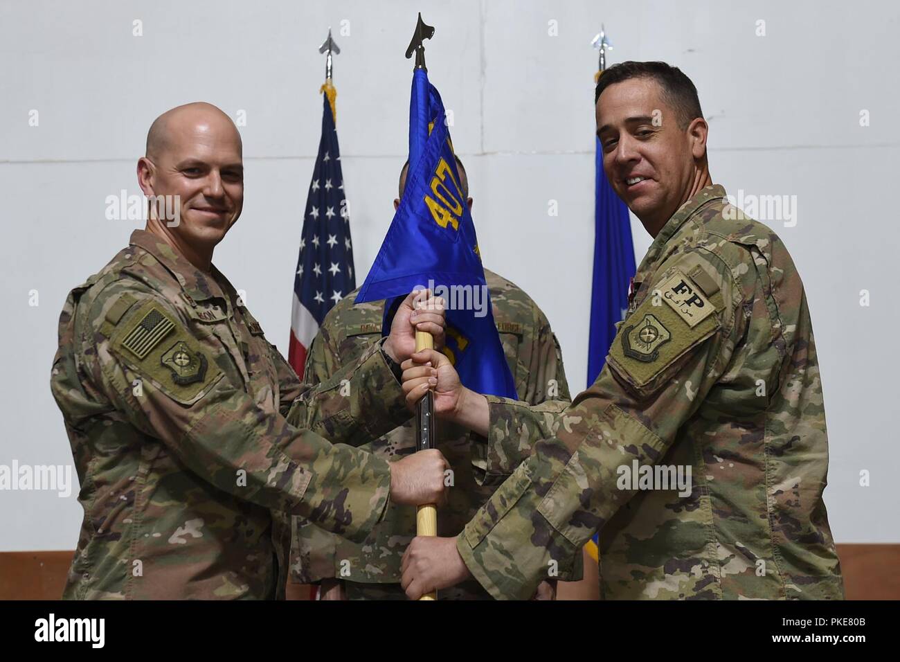Col. Scott Gibson, 407th Air Expeditionary Group commander and ...