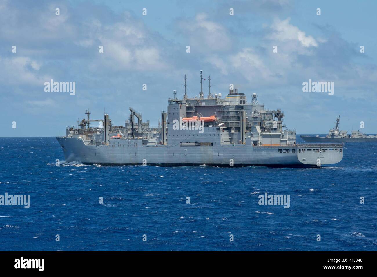 PACIFIC OCEAN (July 26, 2018) Military Sealift Command (MSC) auxiliary ...