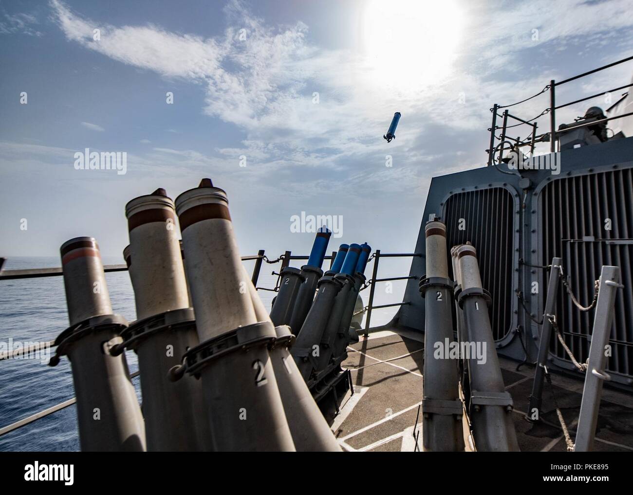 U.S. 5TH FLEET AREA OF OPERATIONS (July 25, 2018) The guided-missile ...