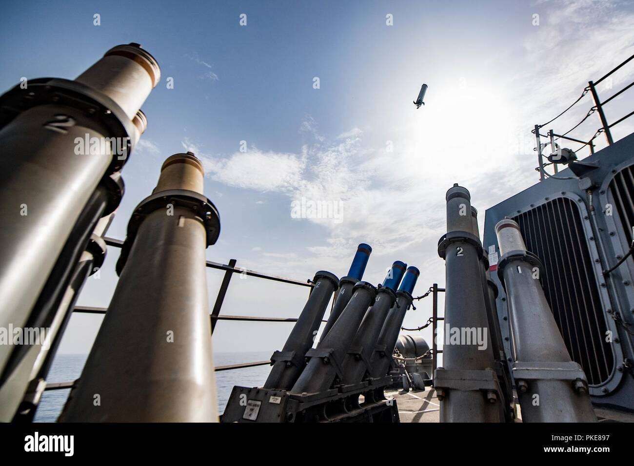 Mk36 chaff launcher hi-res stock photography and images - Alamy