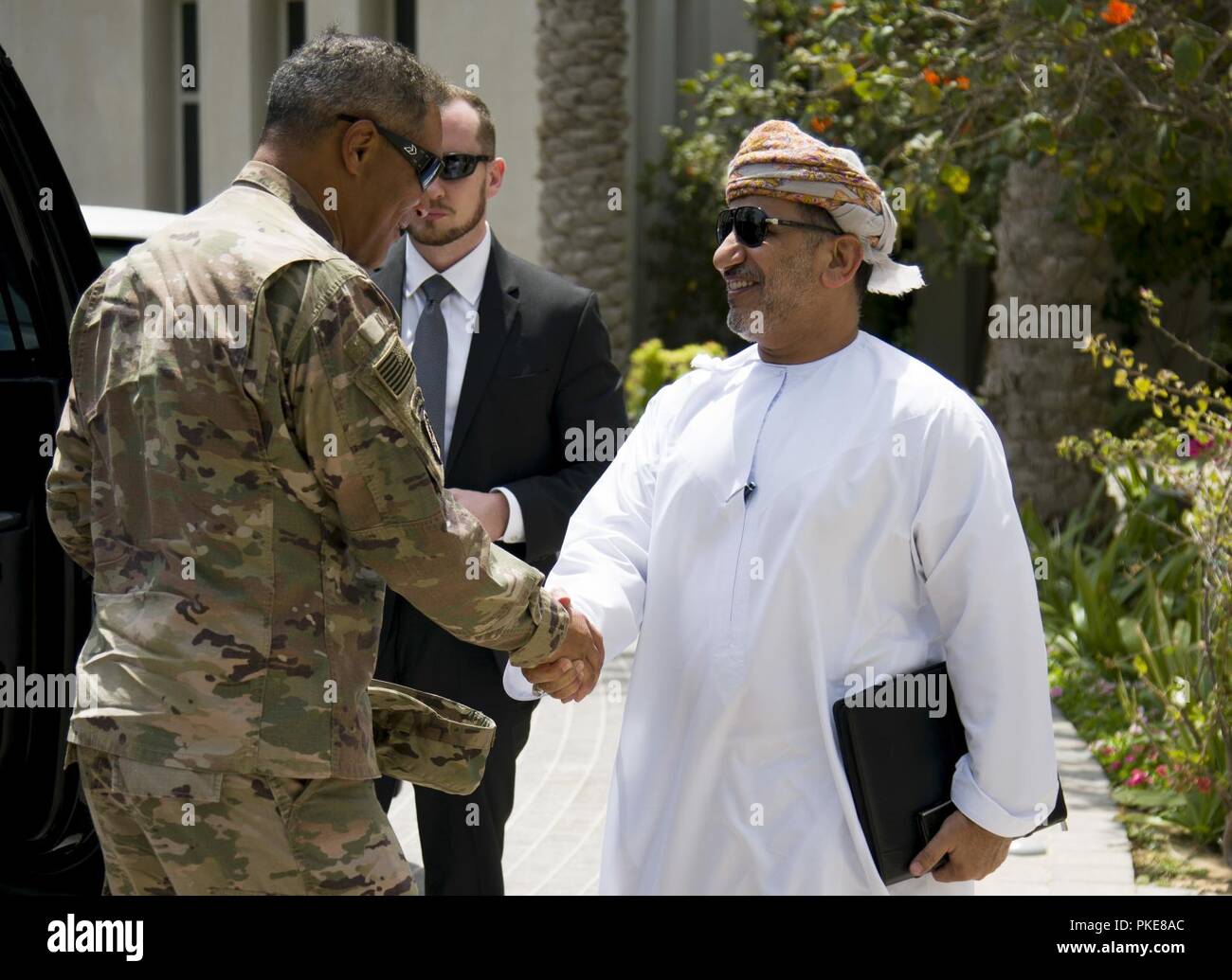 U.S. Army Lt. Gen. Michael X. Garrett, U.S. Army Central commander ...