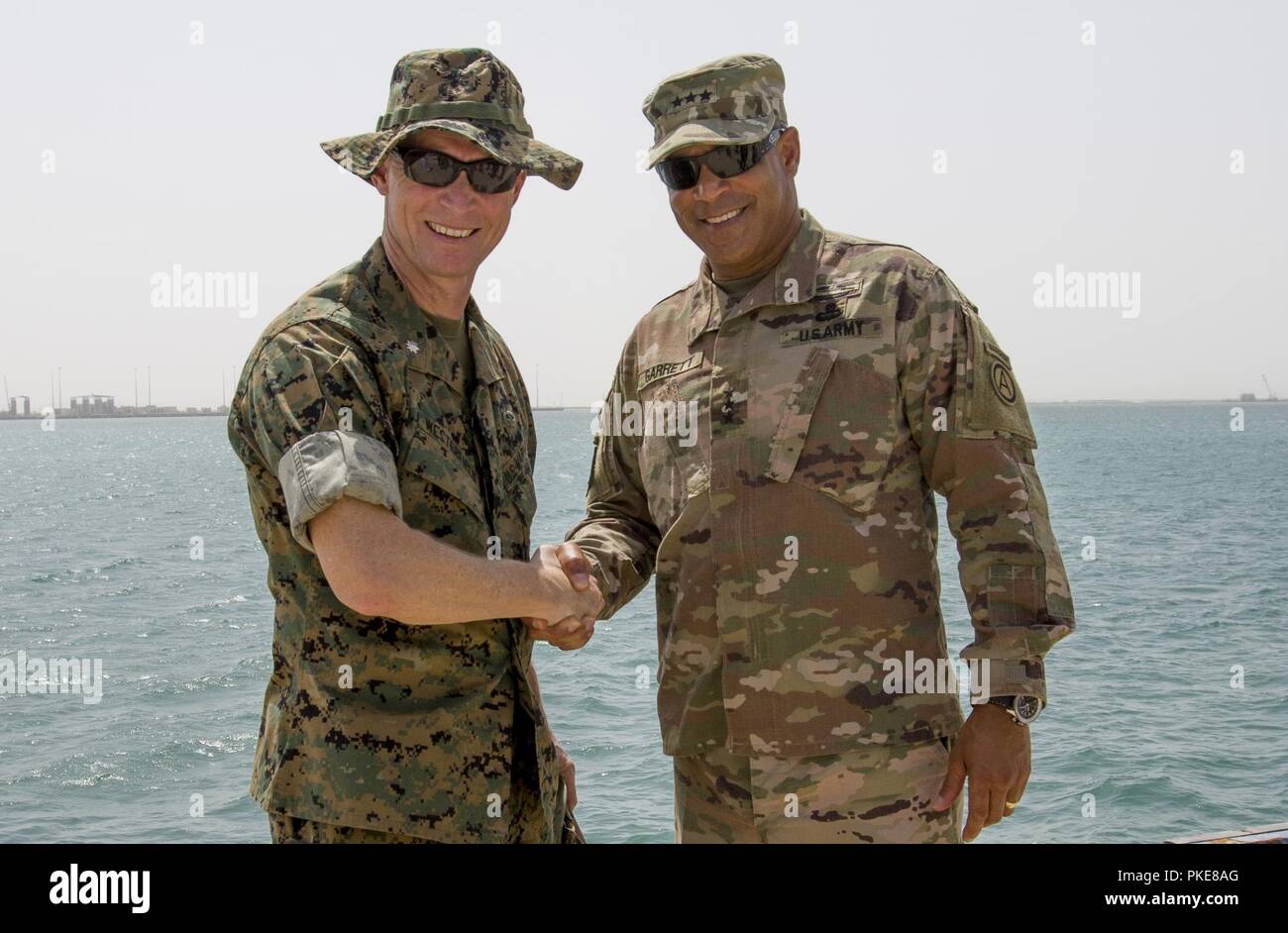U.S. Army Lt. Gen. Michael X. Garrett, U.S. Army Central commander ...