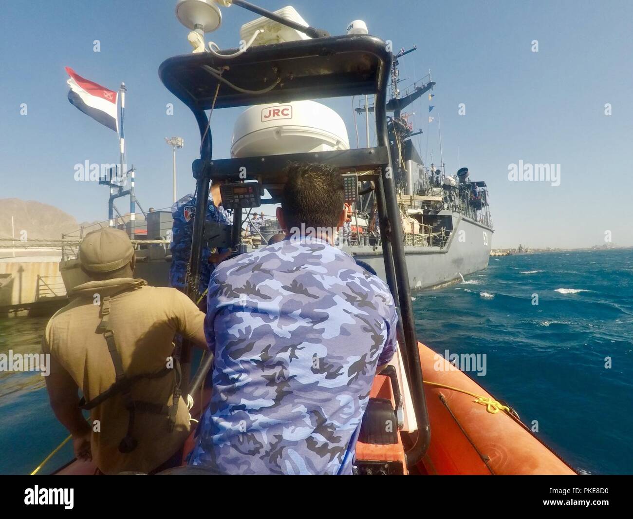 RED SEA NAVAL BASE, Egypt (July 28, 2018) Sailors deployed to U.S. 5th ...