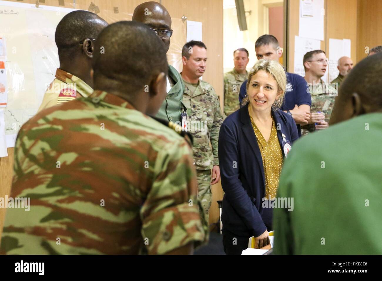 Ms. Christine Seisun, a regional protection delegate with the ...