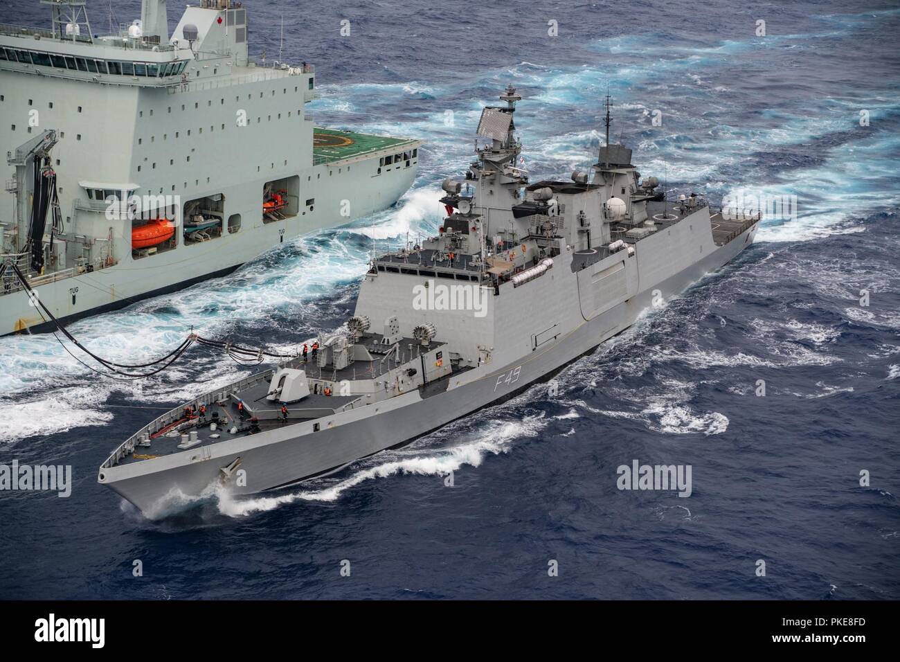 PACIFIC OCEAN (July 28, 2018) Indian Navy stealth multi-role frigate ...