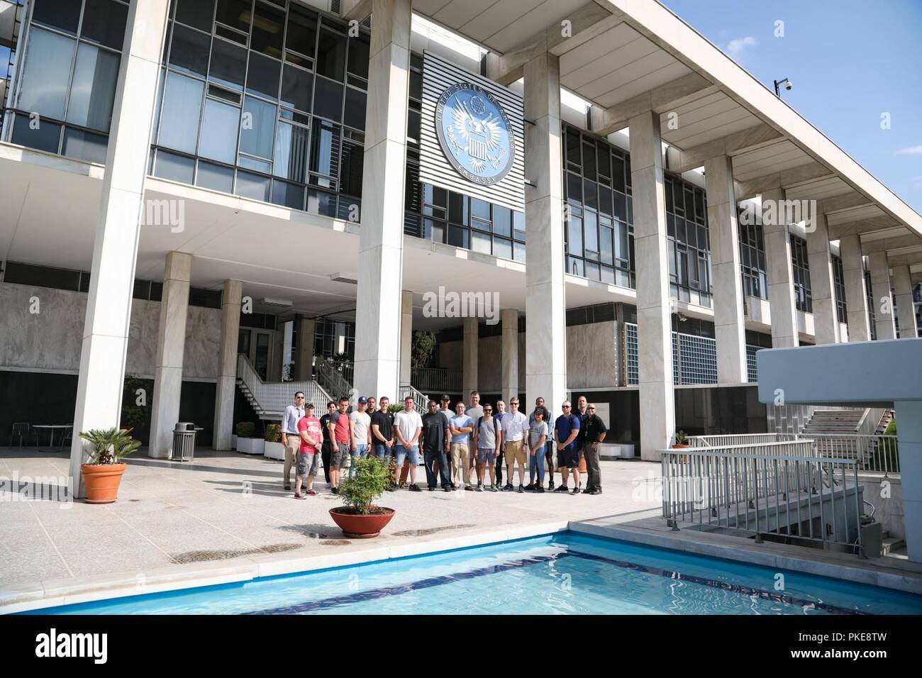 U s embassy athens hi-res stock photography and images - Alamy