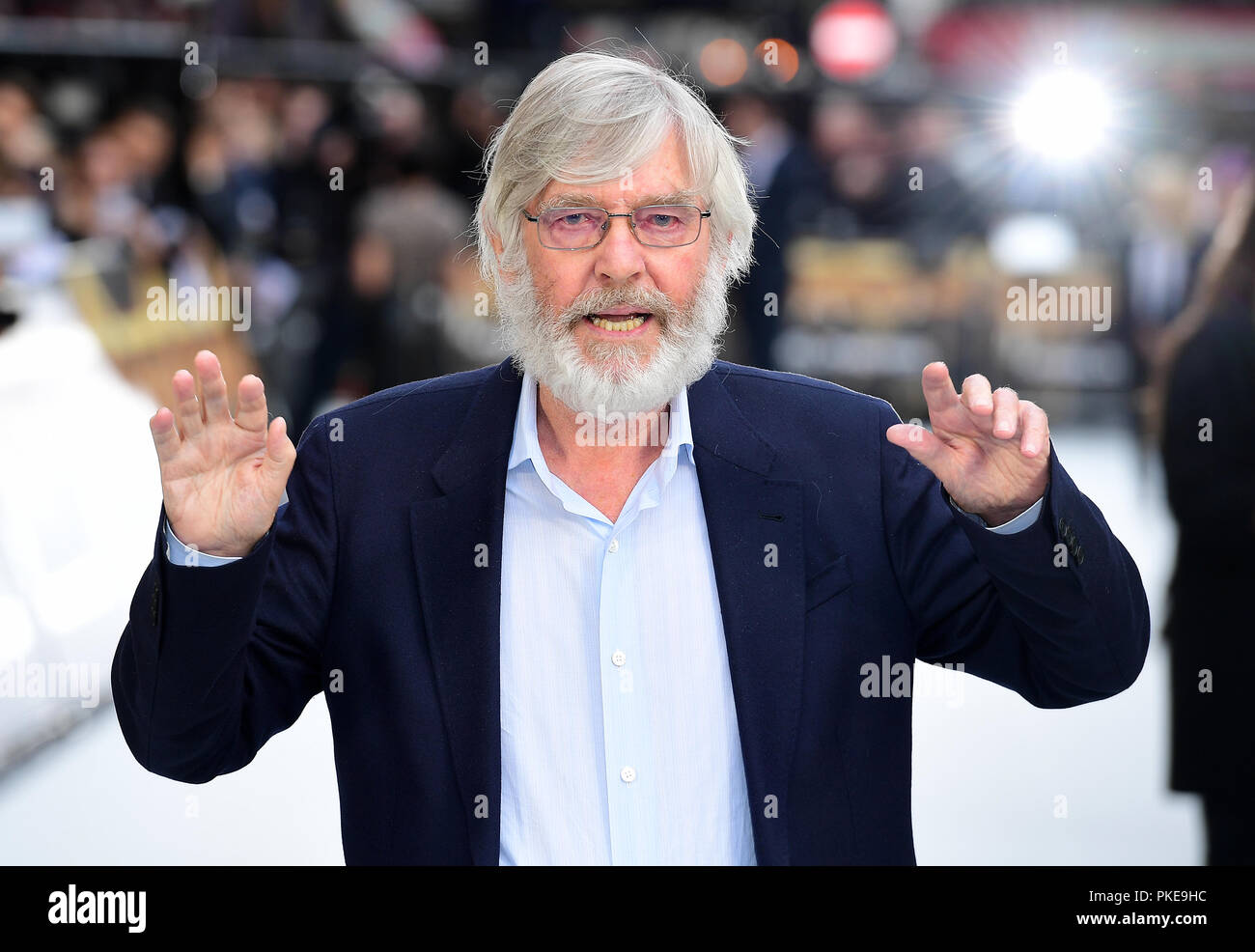 Sir Tom Courtenay arriving for the King of Thieves World Premiere held ...