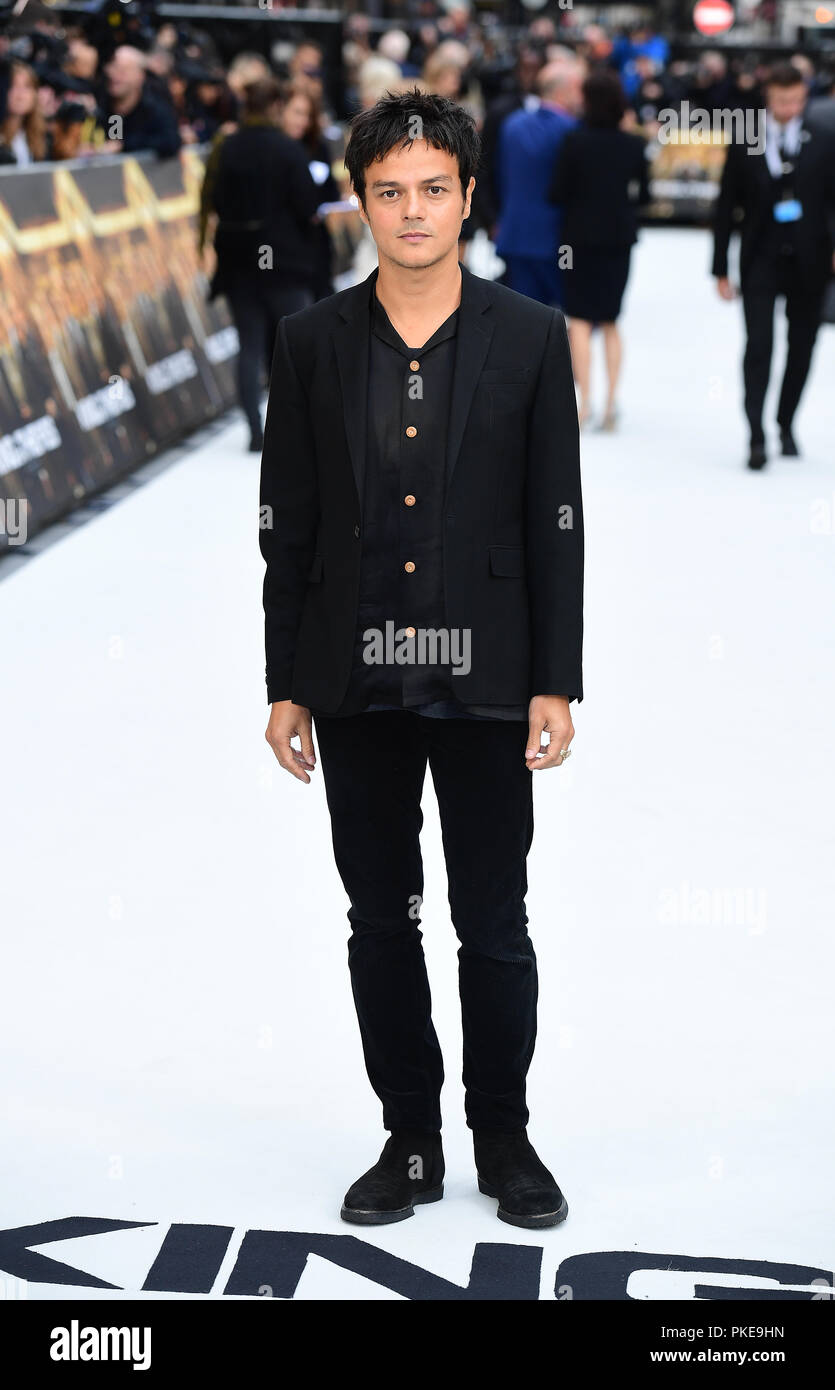 Jamie Cullum arriving for the King of Thieves World Premiere held at ...