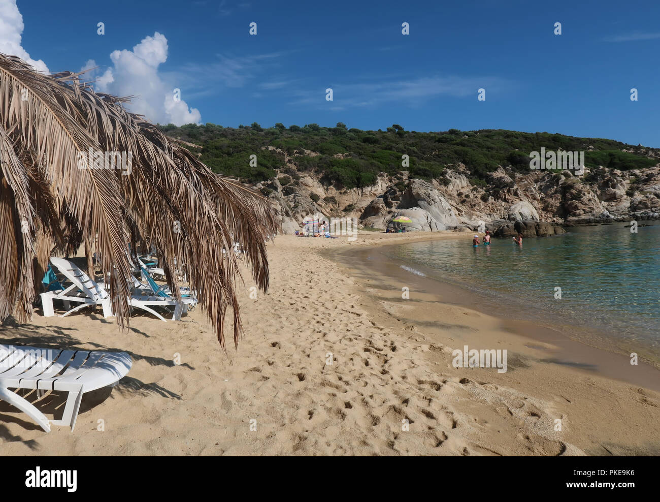 Tigania beach - Sithonia, Greece Stock Photo - Alamy