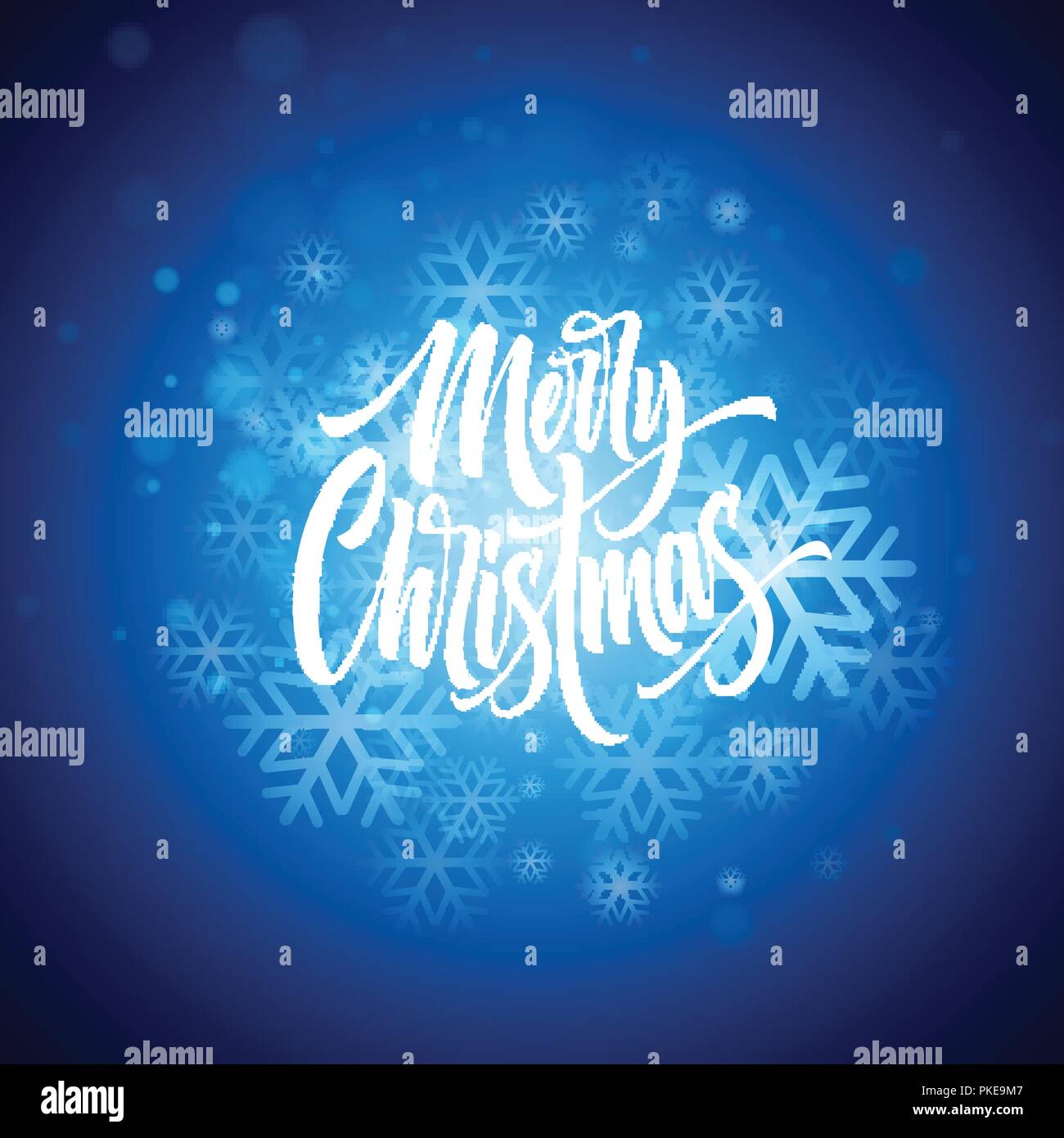 Merry christmas text shining Stock Vector Images - Alamy