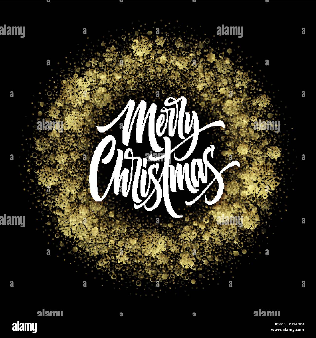 Merry christmas year type Stock Vector Images - Alamy