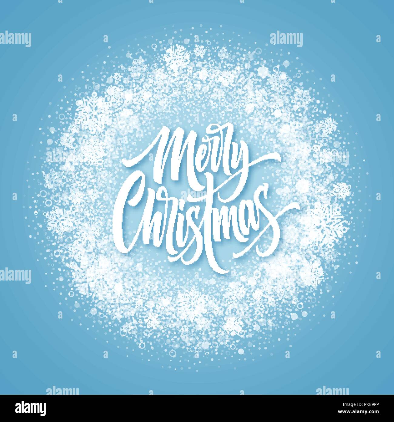 Christmas frame in art Stock Vector Images - Alamy
