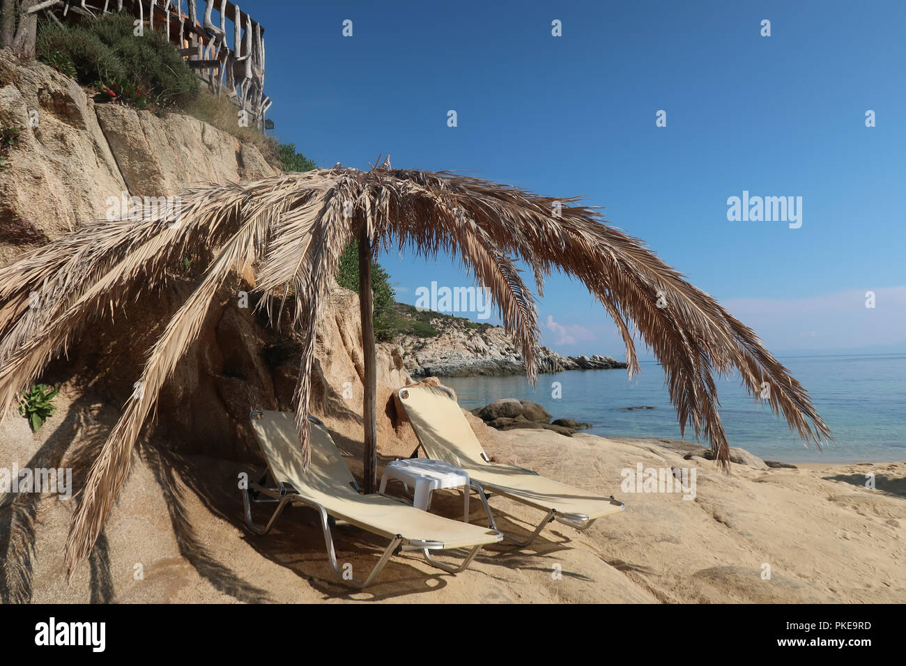 Tigania beach - Sithonia, Greece Stock Photo - Alamy