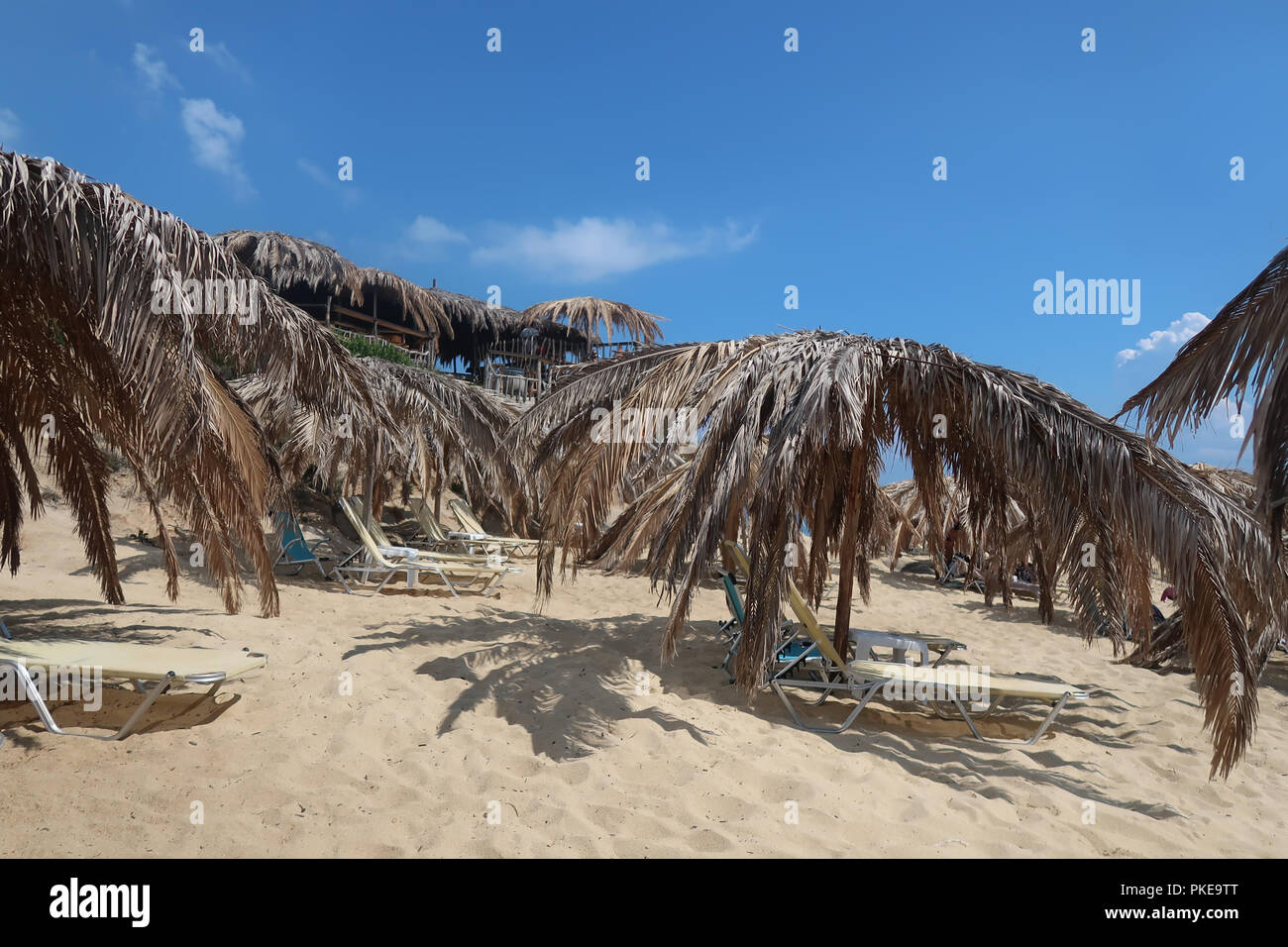 Tigania beach - Sithonia, Greece Stock Photo - Alamy