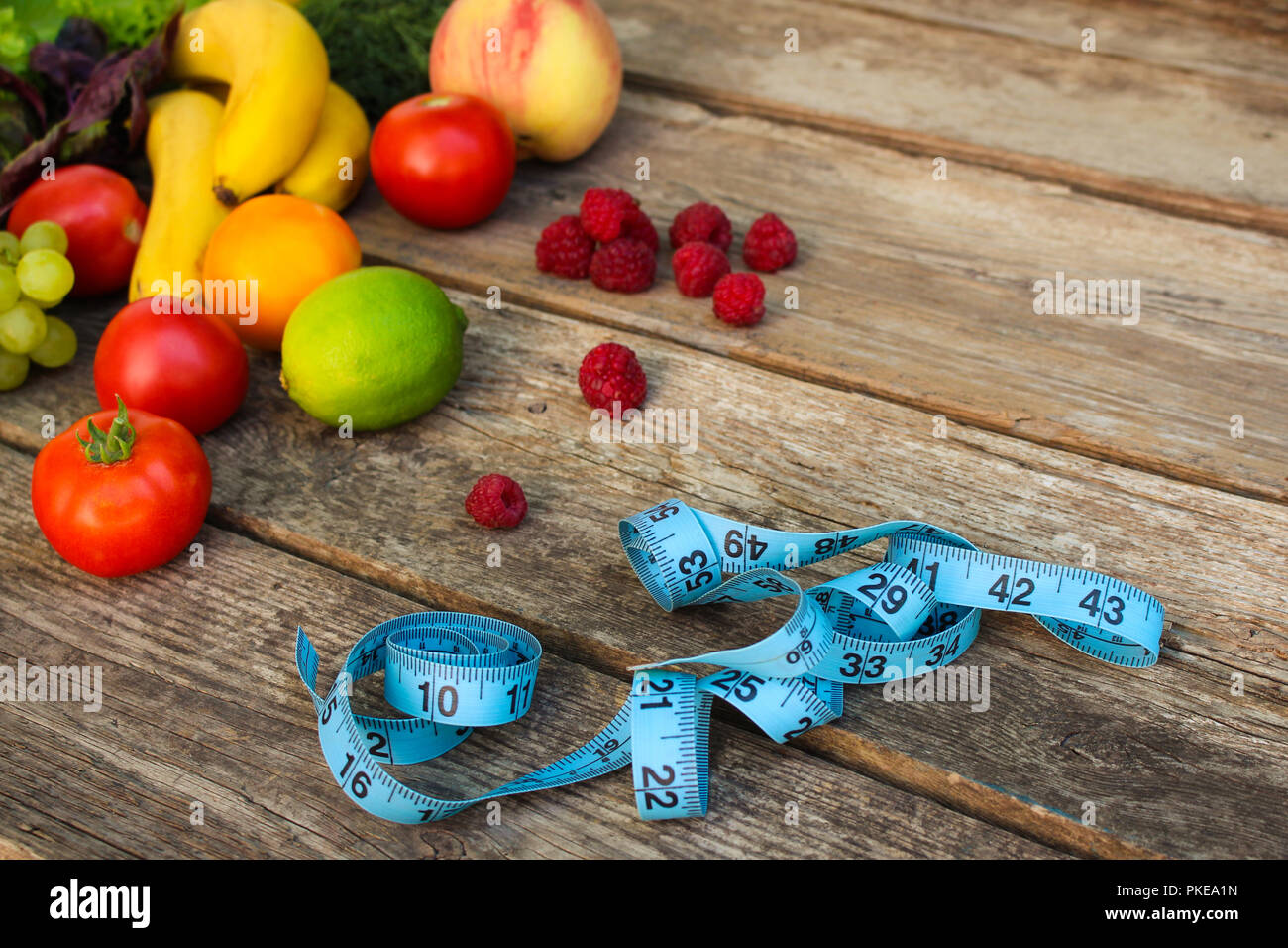 Fruits with measure hi-res stock photography and images - Alamy