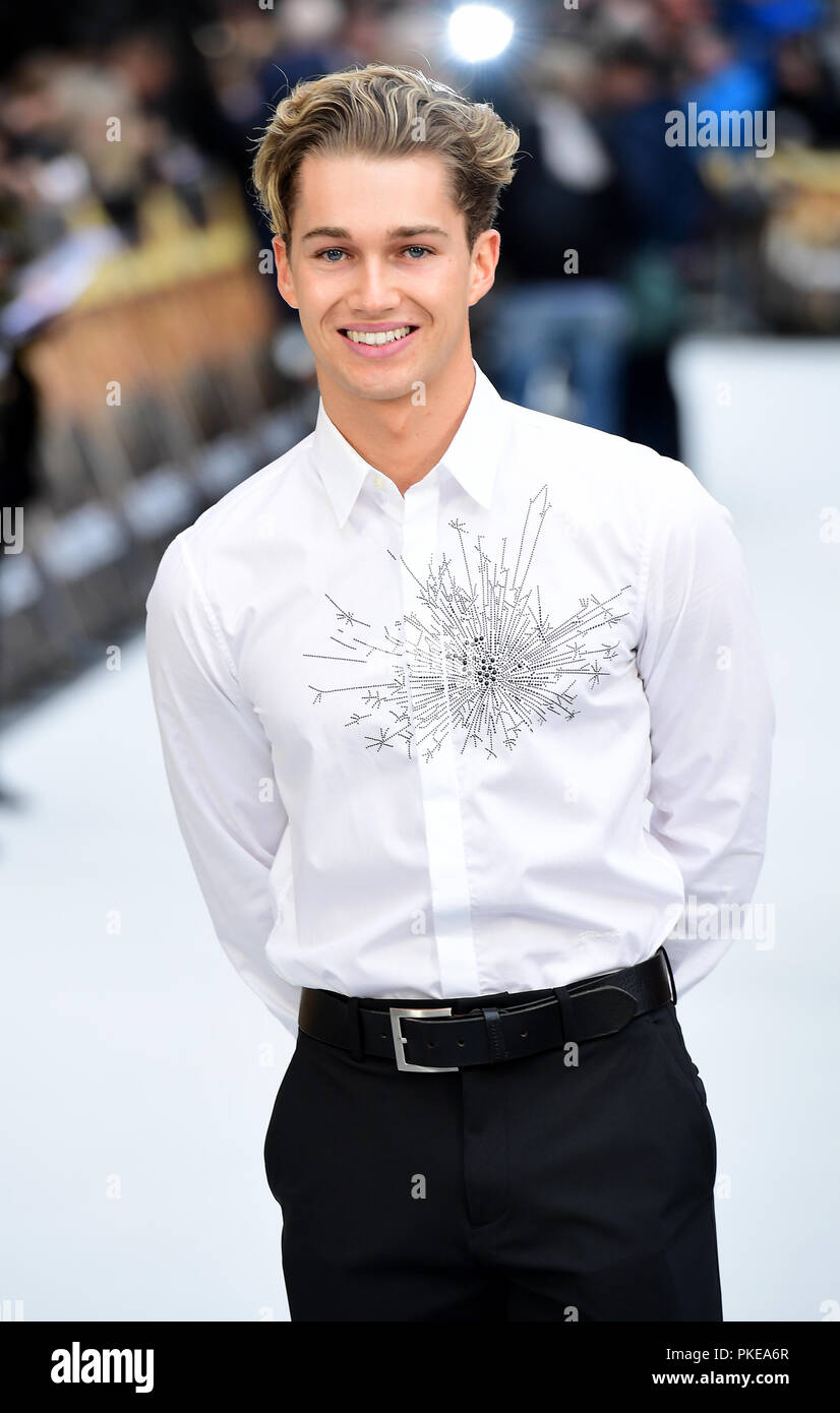 AJ Pritchard arriving for the King of Thieves World Premiere held at ...