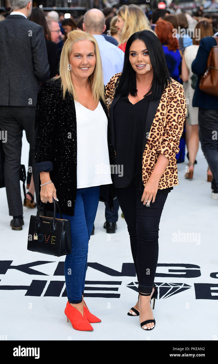 Betty Moffatt (left) and Scarlett Moffatt arriving for the King of ...