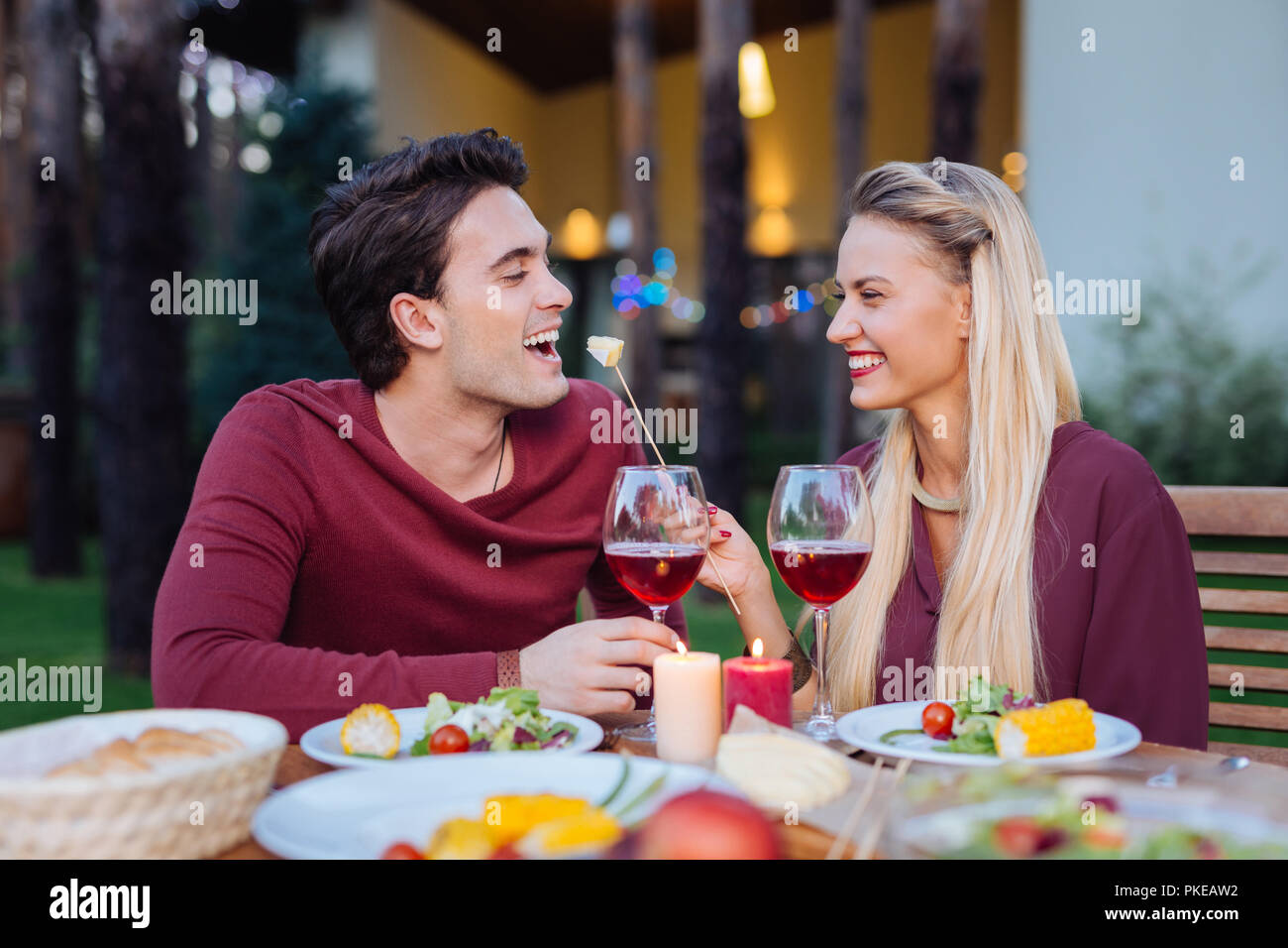 Giving cheese hi-res stock photography and images - Alamy
