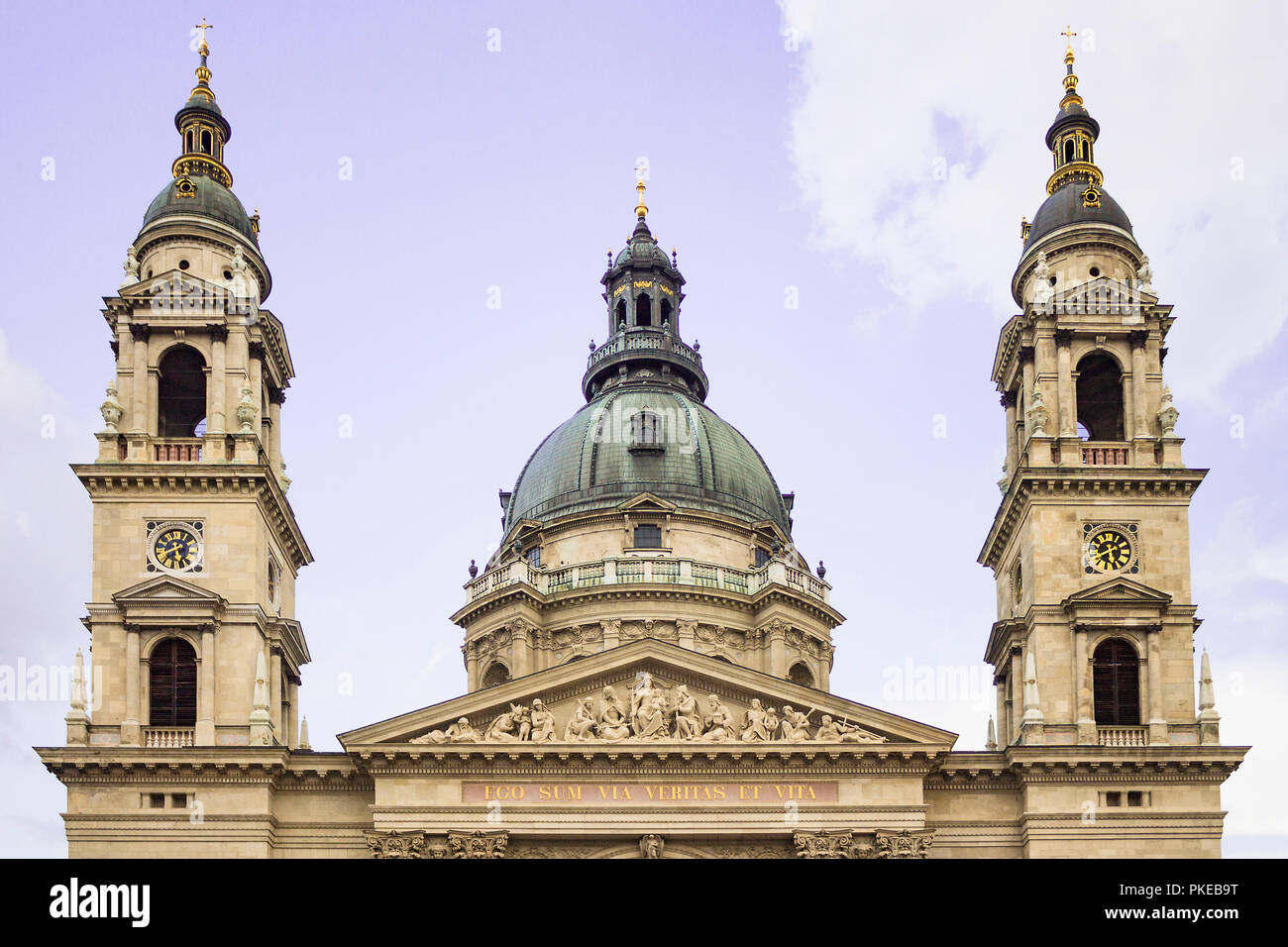 St stephens basilica dome hi-res stock photography and images - Alamy