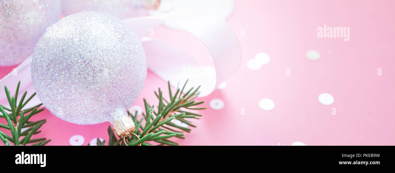 New Year Christmas Xmas holiday celebration composition pearl ...