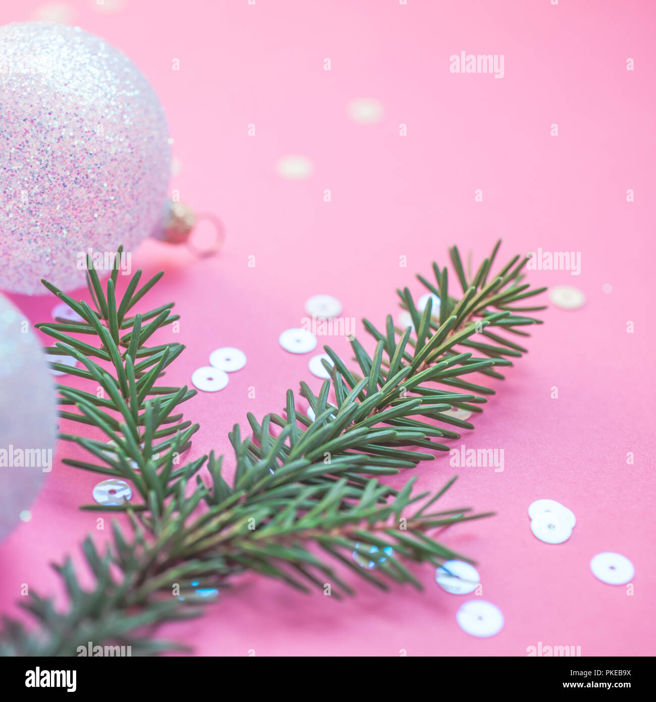 New Year Christmas Xmas holiday celebration composition pearl ...