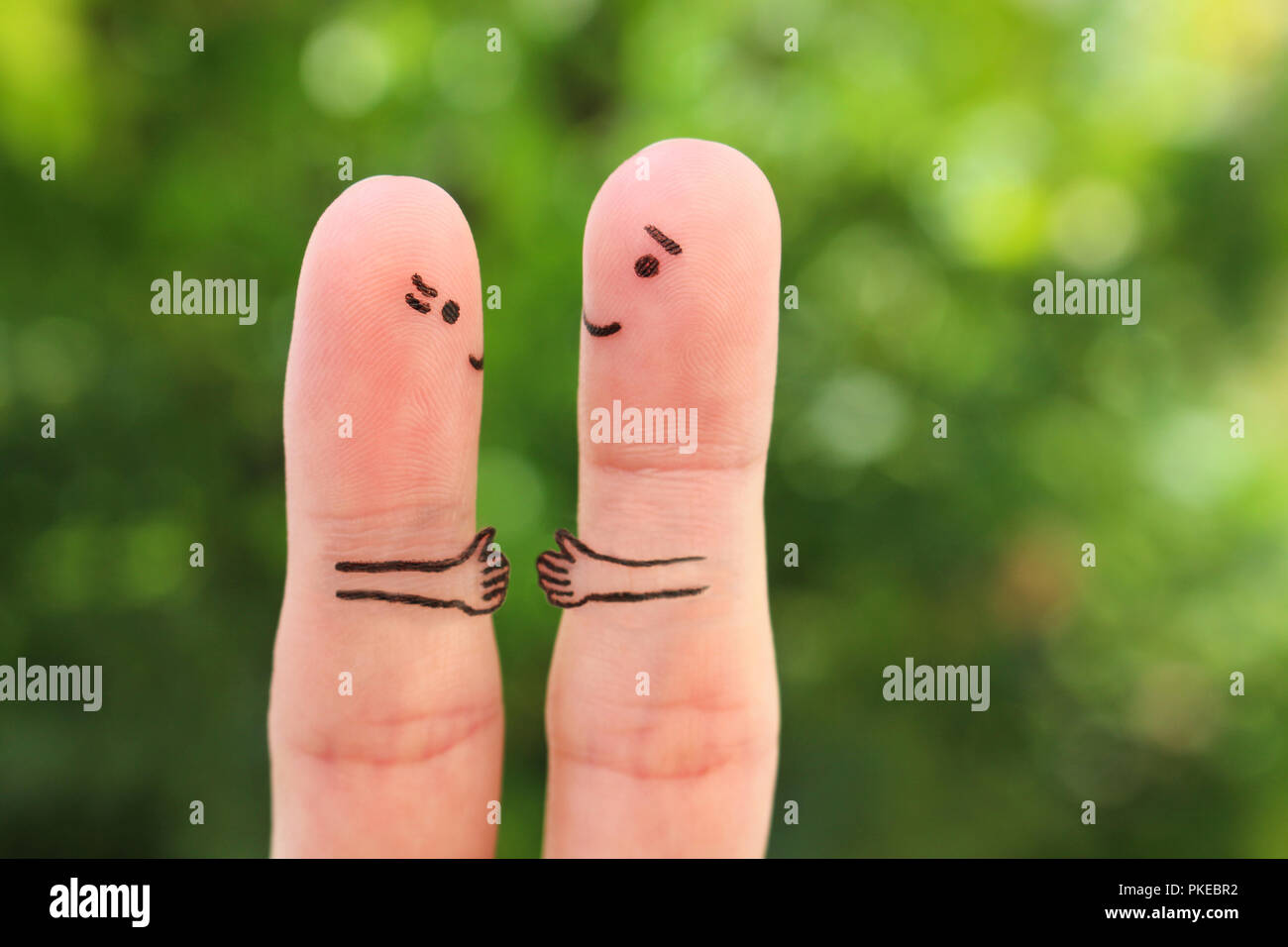 Shaking fingers hi-res stock photography and images - Alamy