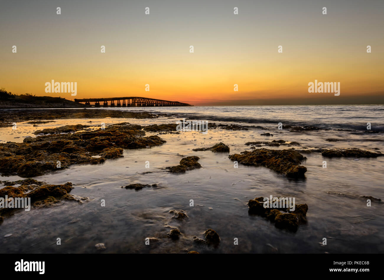 The Bahia Honda Rail Bridge is a derelict railroad bridge in the lower ...