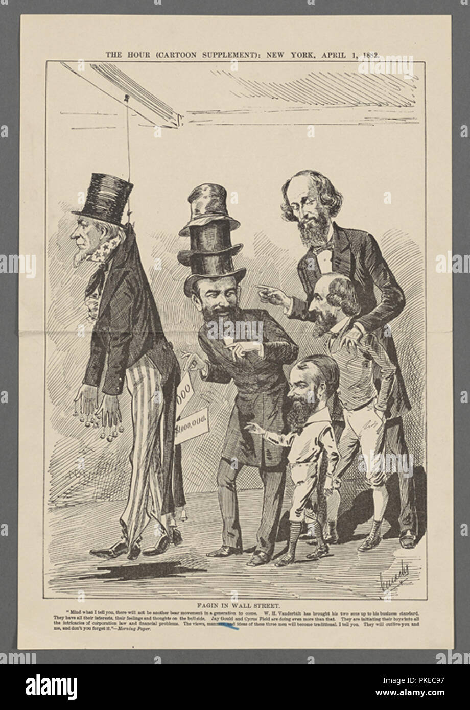 vintage historical cartoon Stock Photo - Alamy