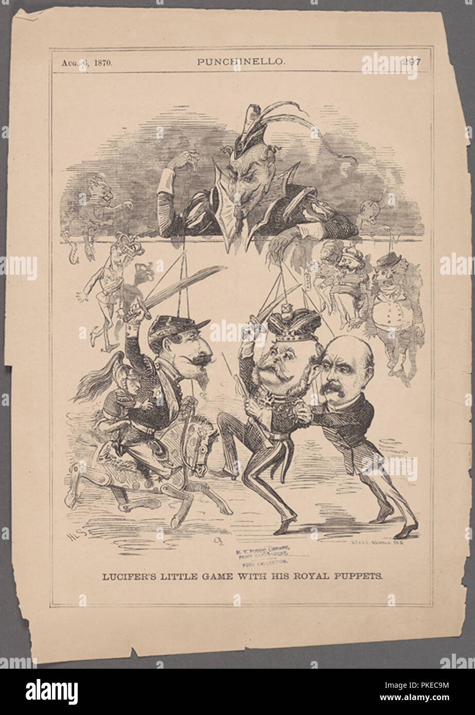 vintage historical cartoon Stock Photo - Alamy