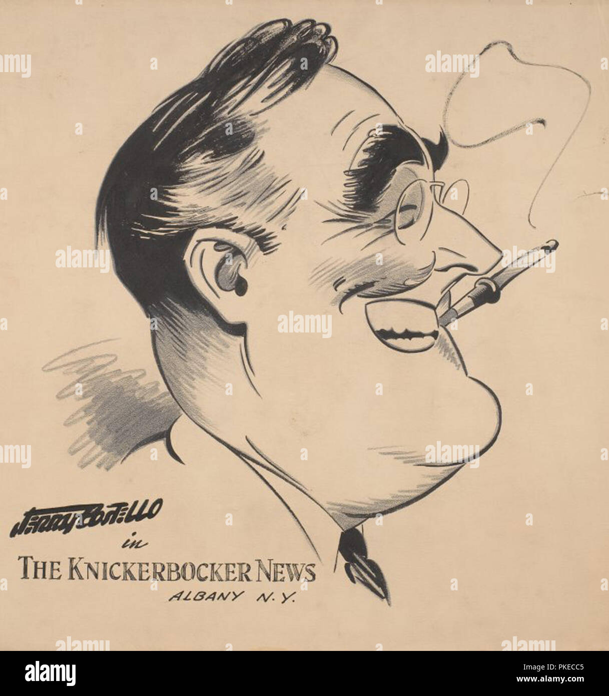 vintage historical cartoon Stock Photo - Alamy