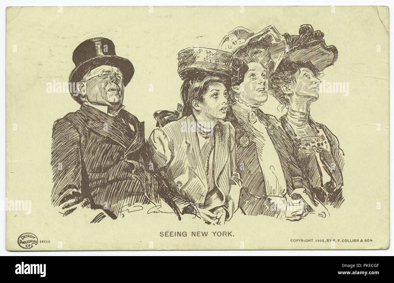 vintage historical cartoon Stock Photo - Alamy