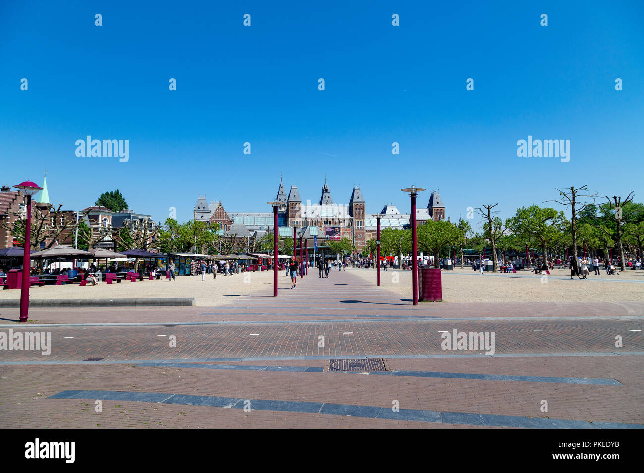 Museumplein, Amsterdam, Netherlands Stock Photo - Alamy