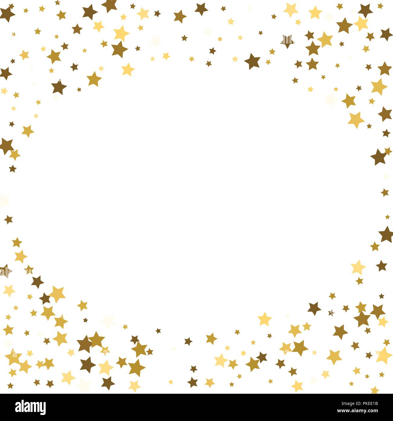 Gold Star Page Border