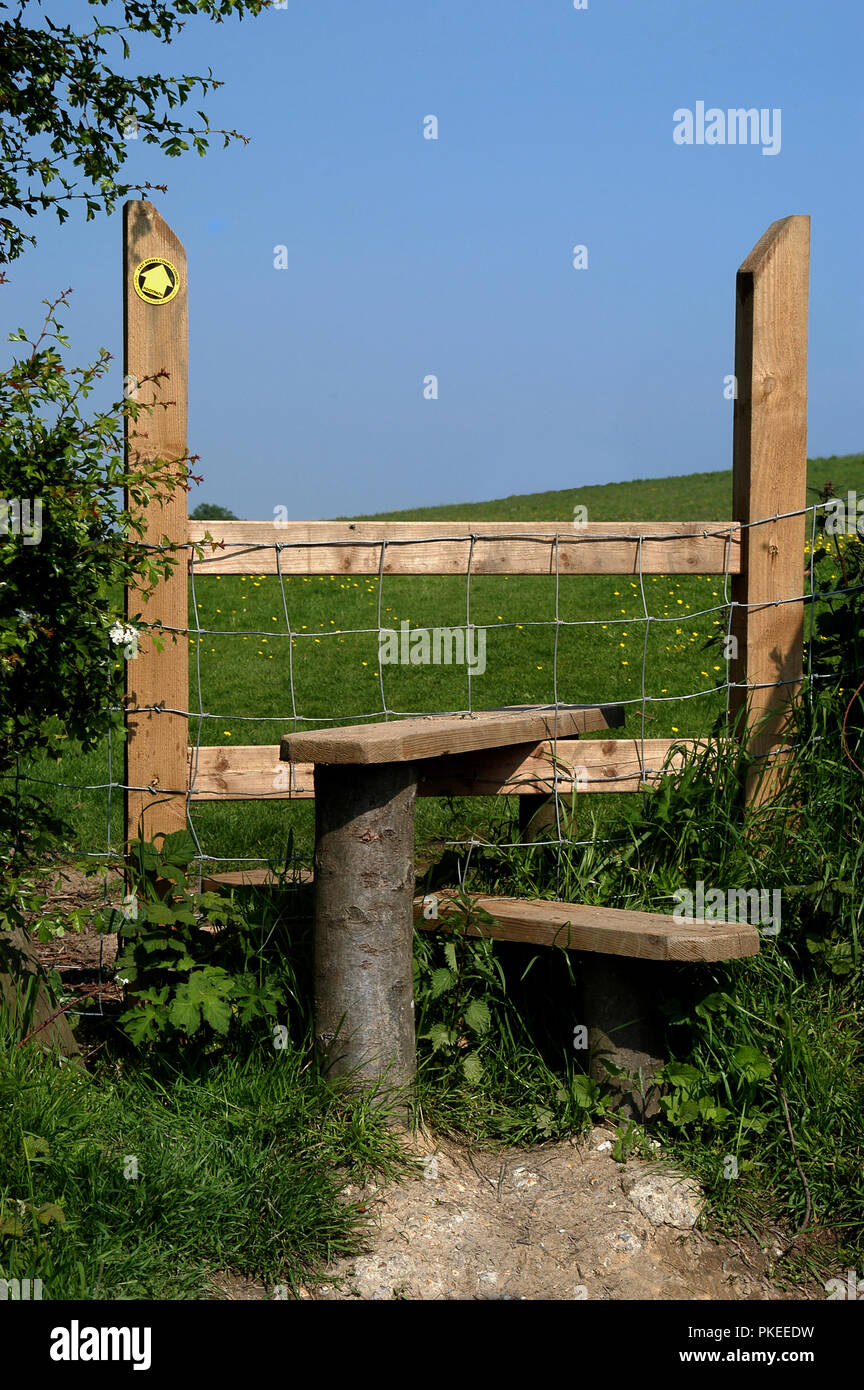 Climb over stile hi-res stock photography and images - Alamy