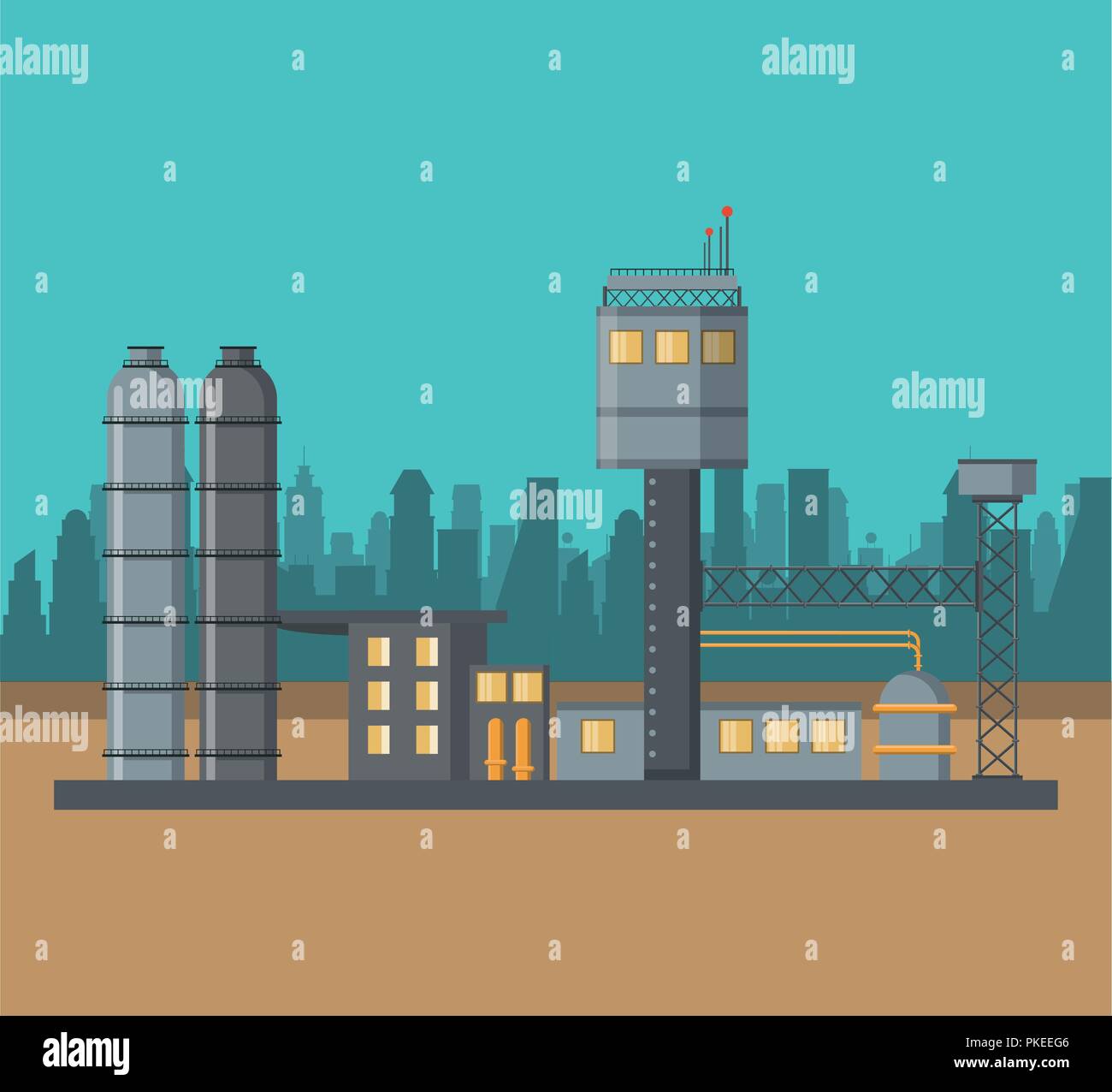 Petroleum industry concept Stock Vector Image & Art - Alamy