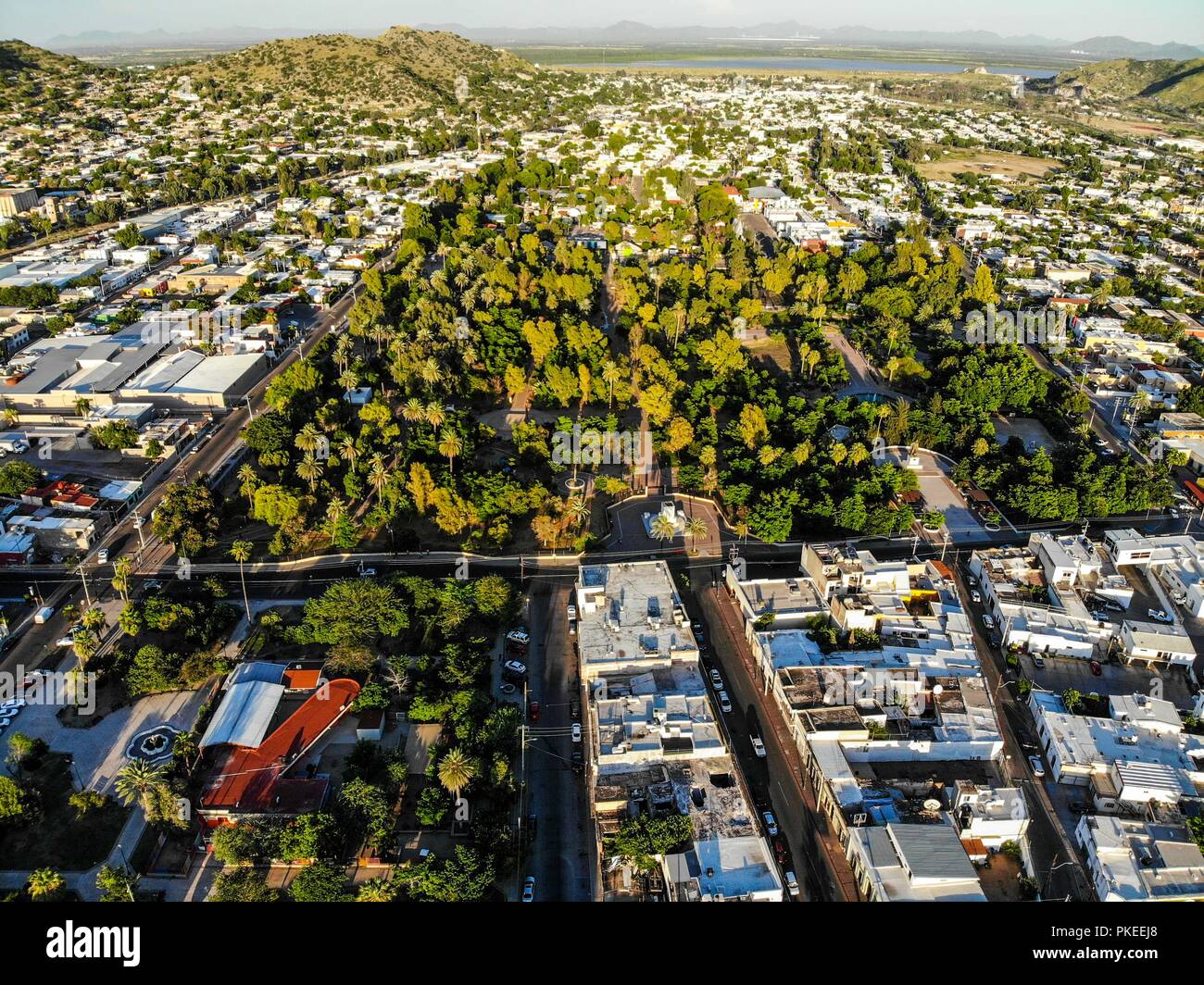 Parque Madero, Paisaje urbano, paisaje de la ciudad de Hermosillo ...