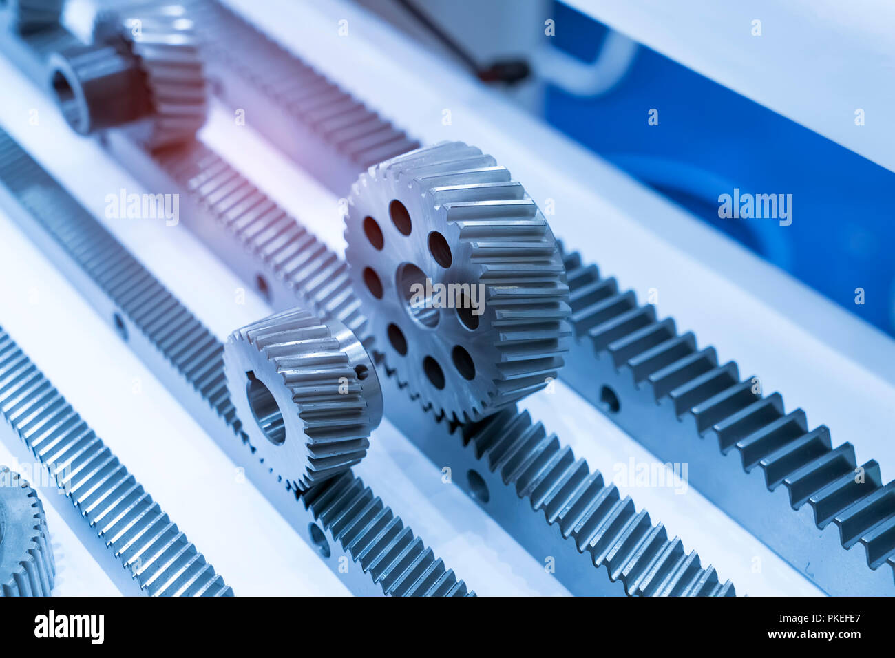 metal cog gears Stock Photo - Alamy