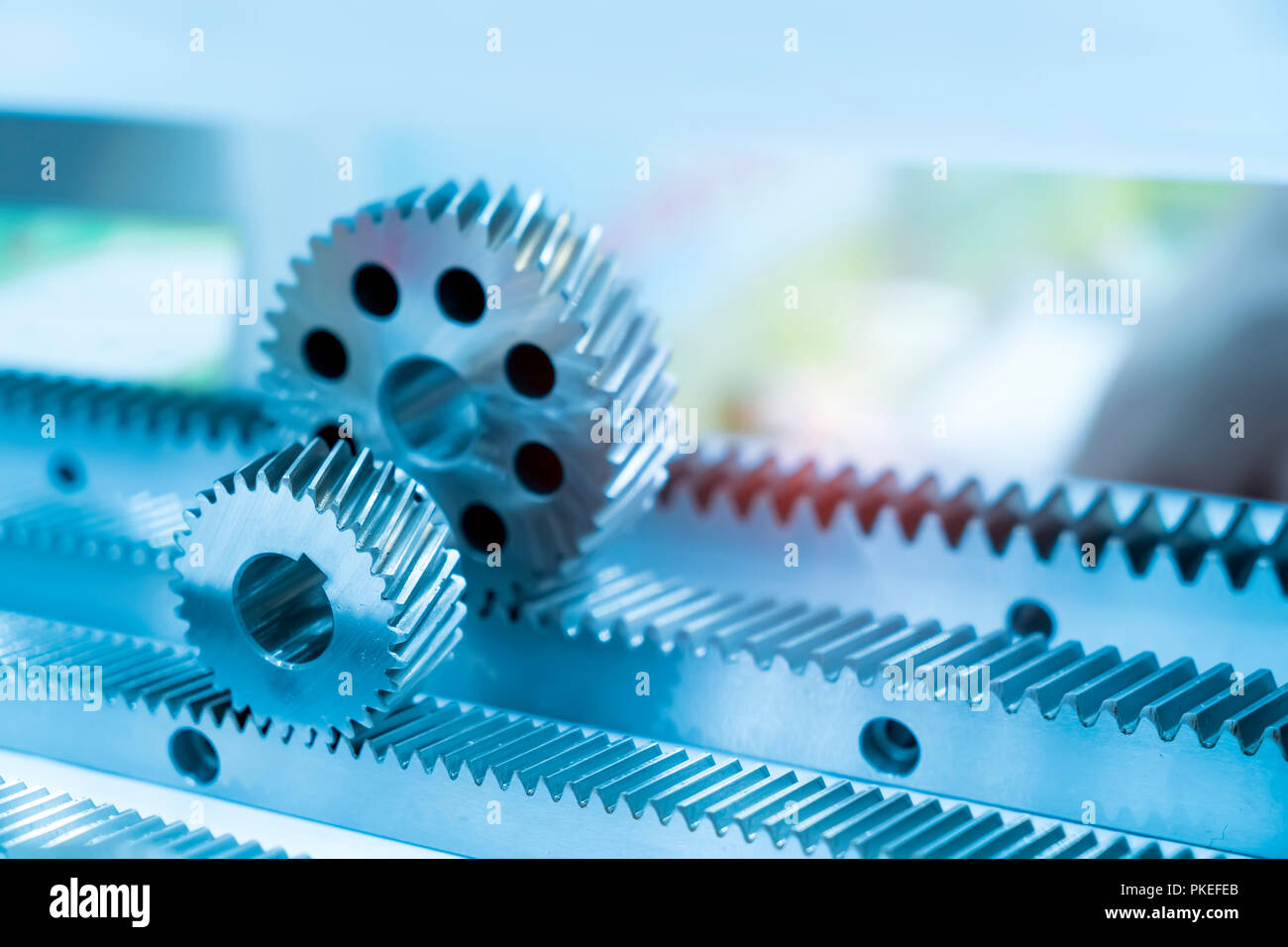 metal cog gears Stock Photo - Alamy