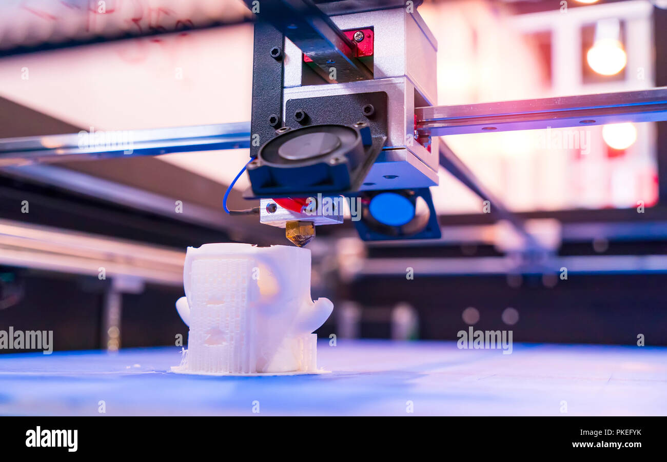 Printing 3D printer Object Stock Photo - Alamy