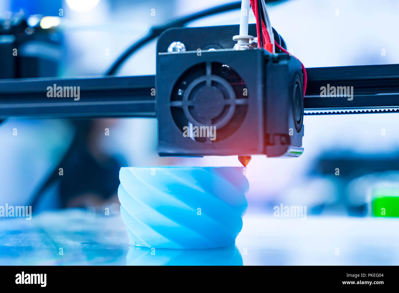 Printing 3D printer Object Stock Photo - Alamy