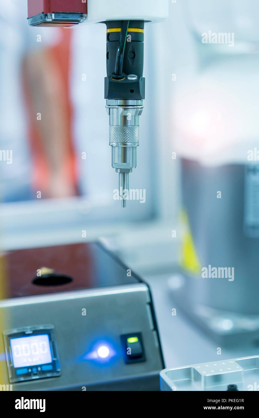 robotic machine tool in industrial manufacture plant,Smart factory ...