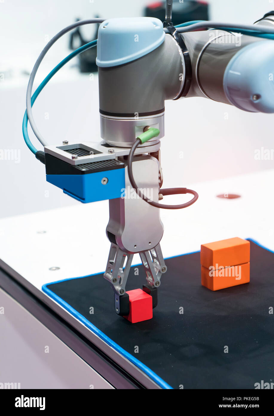 Robotic and Automation system control application on automate robot arm ...