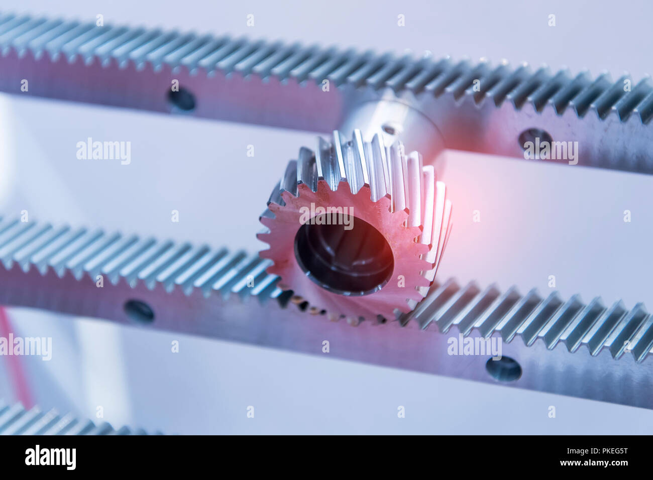 metal cog gears Stock Photo - Alamy