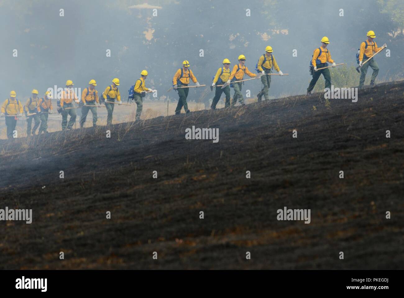 Oregon National Guard Soldiers and Airmen practice wildland ...